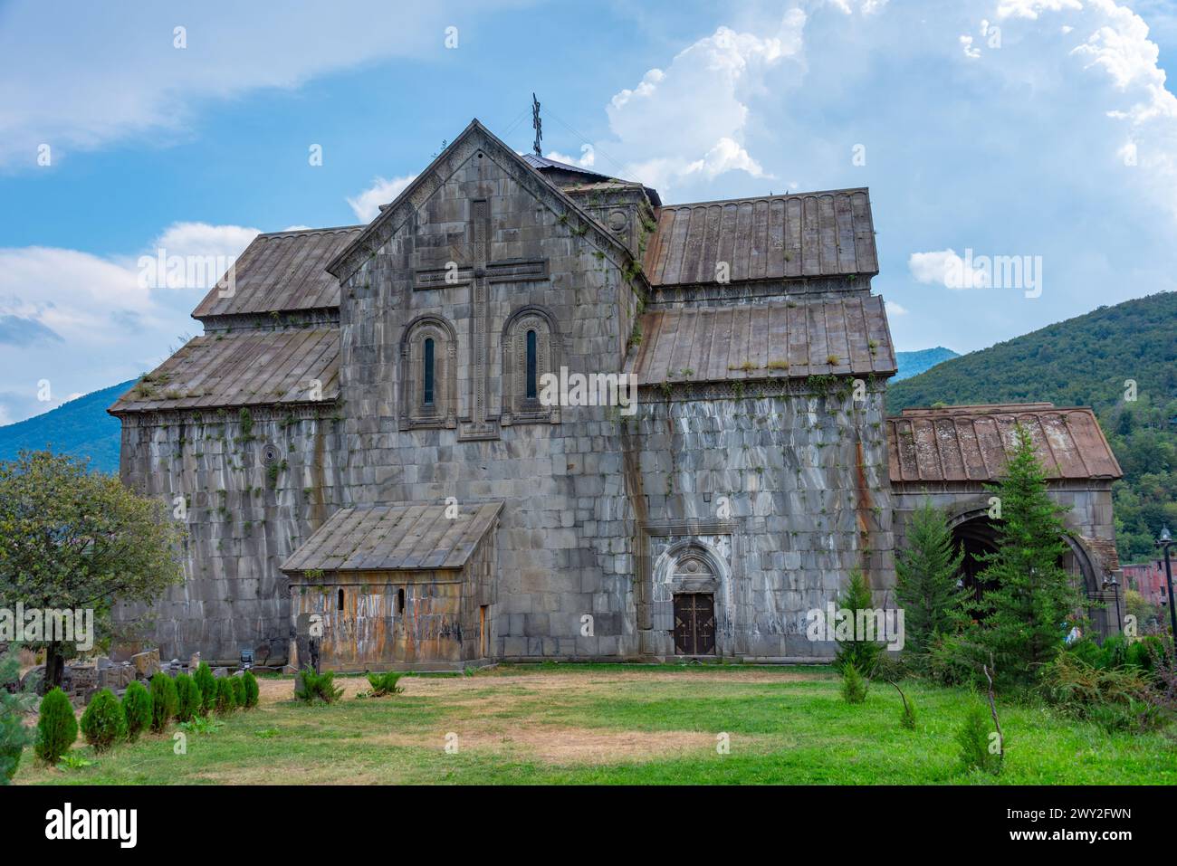 Akhtala Monastery Fortress in Armenia Stock Photo - Alamy