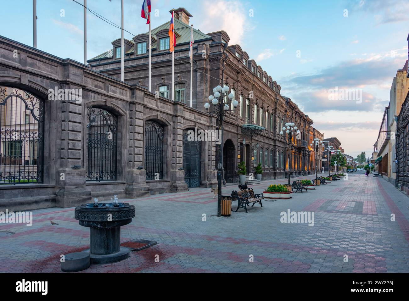 Armenia abovyan street hi-res stock photography and images - Alamy