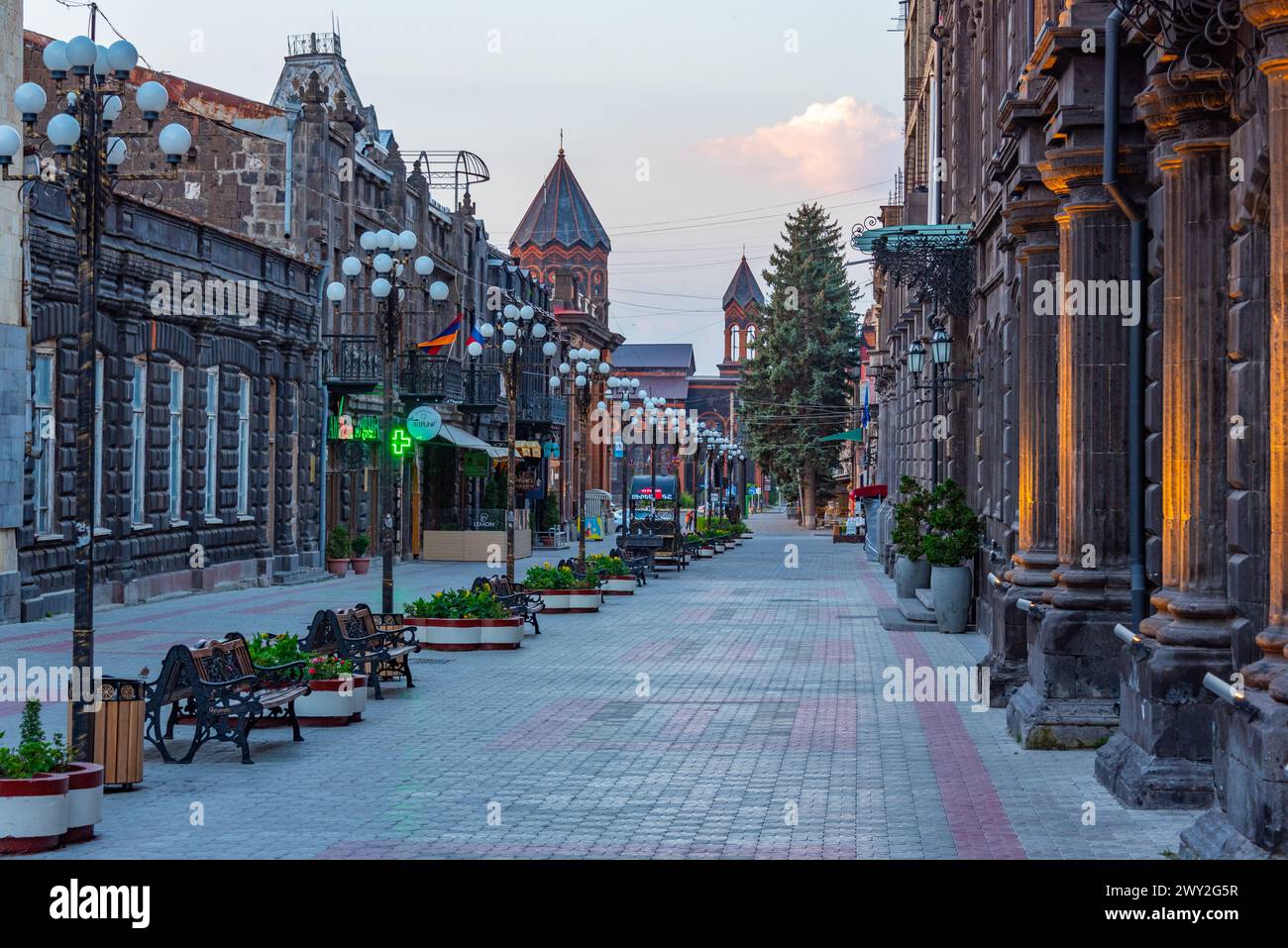 Center of gyumri city hi-res stock photography and images - Alamy