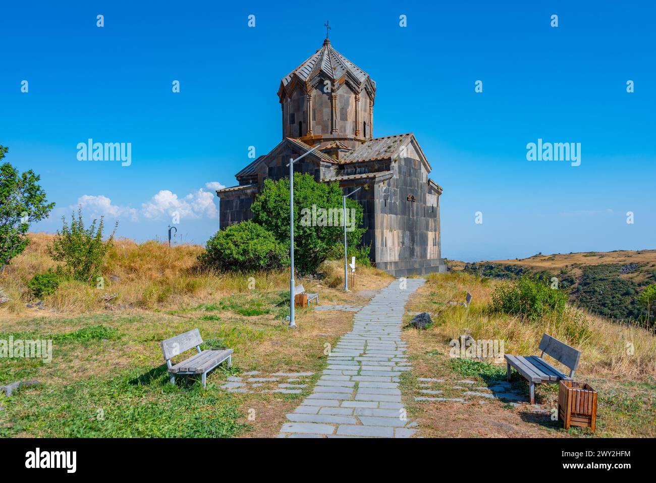 Vahramashen church at the Amberd fortress in Armenia Stock Photo - Alamy