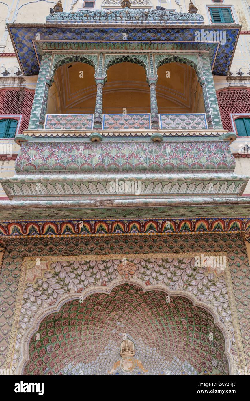 Lotus Gate, City Palace, Jaipur, Rajasthan, India Stock Photo - Alamy