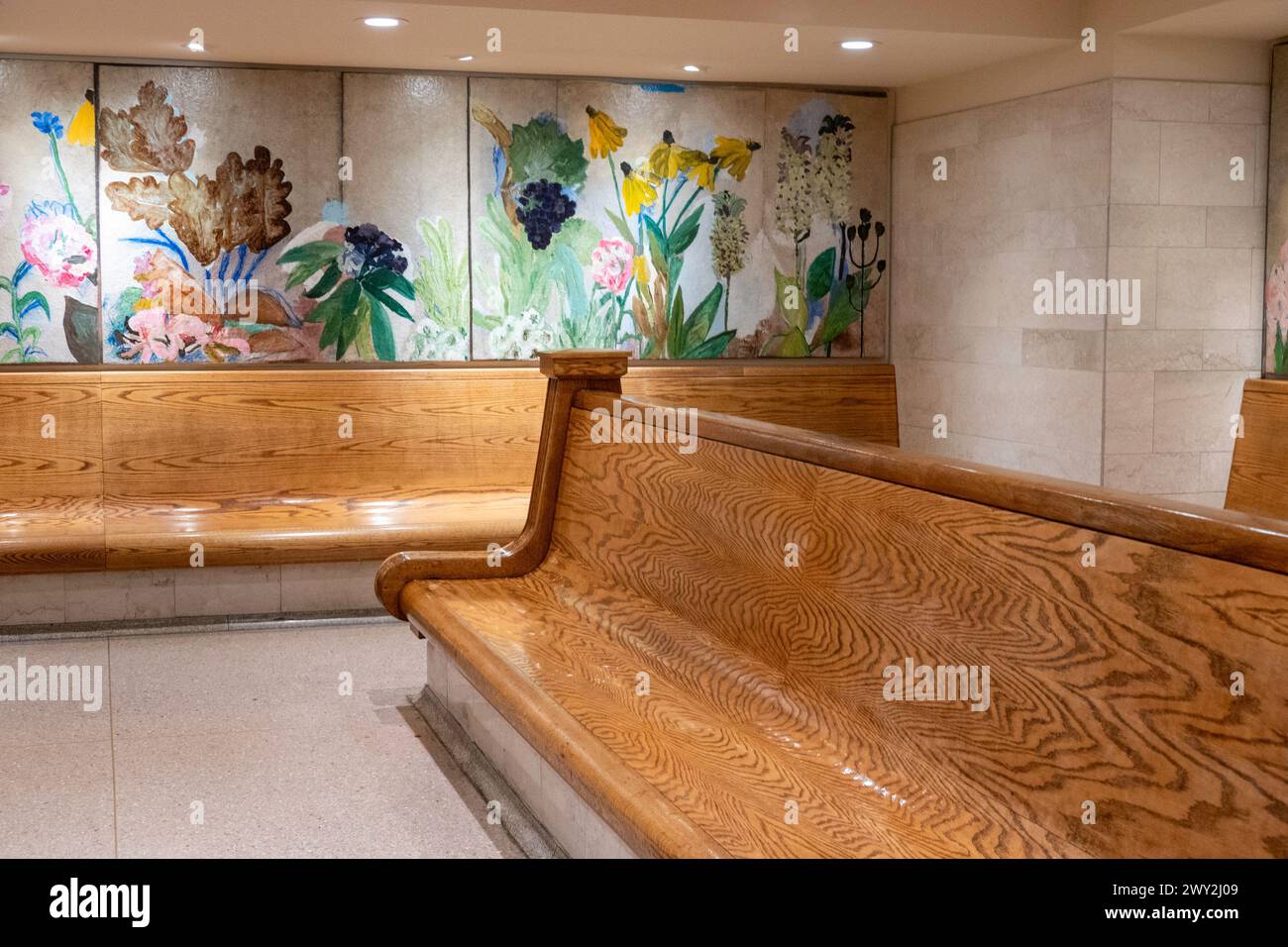 The Station Master's Office near Track 36 Features Wooden Benches for ...