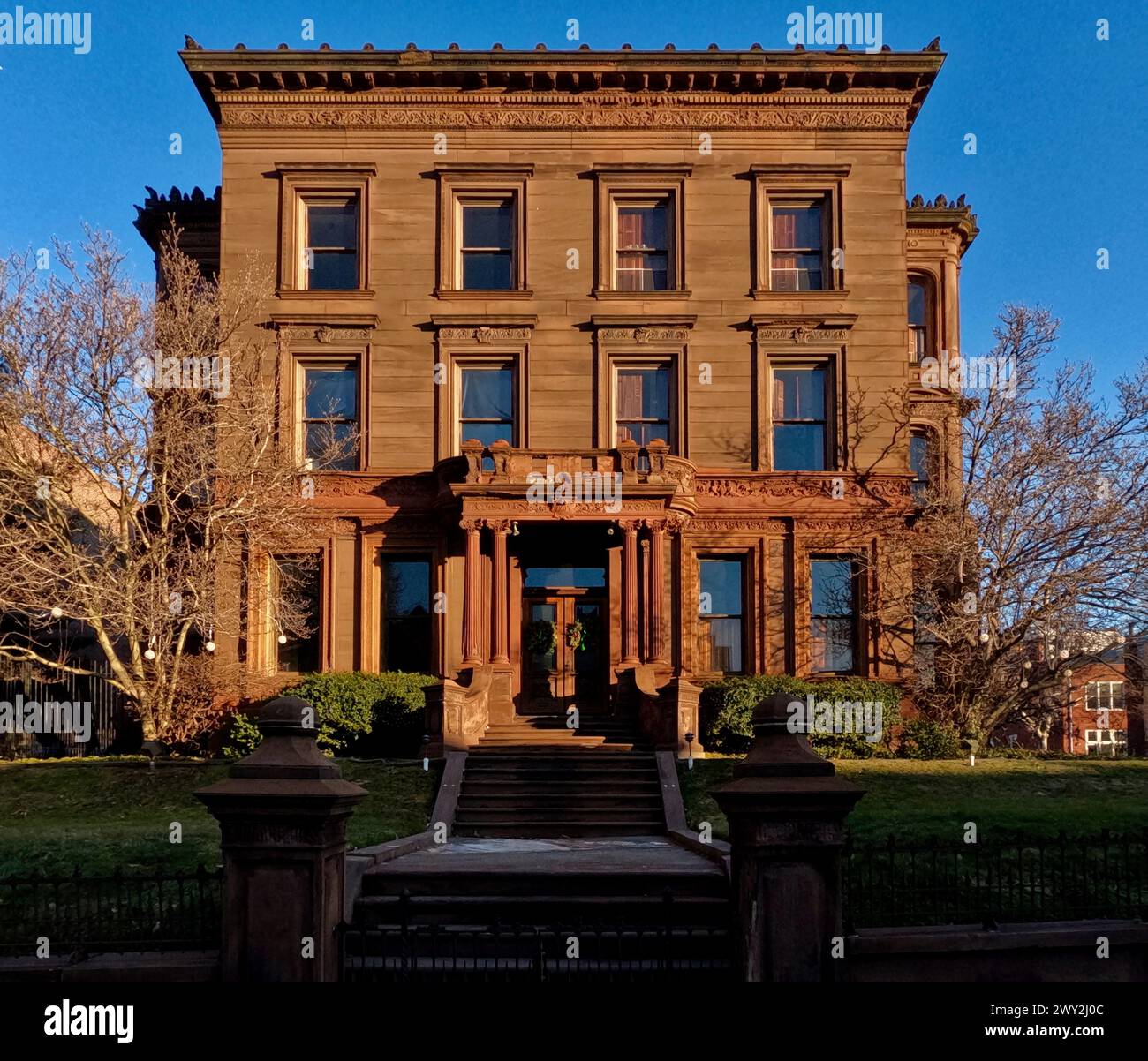 The Bergdoll Mansion at 22nd and Green streets in Philadelphia's Spring ...