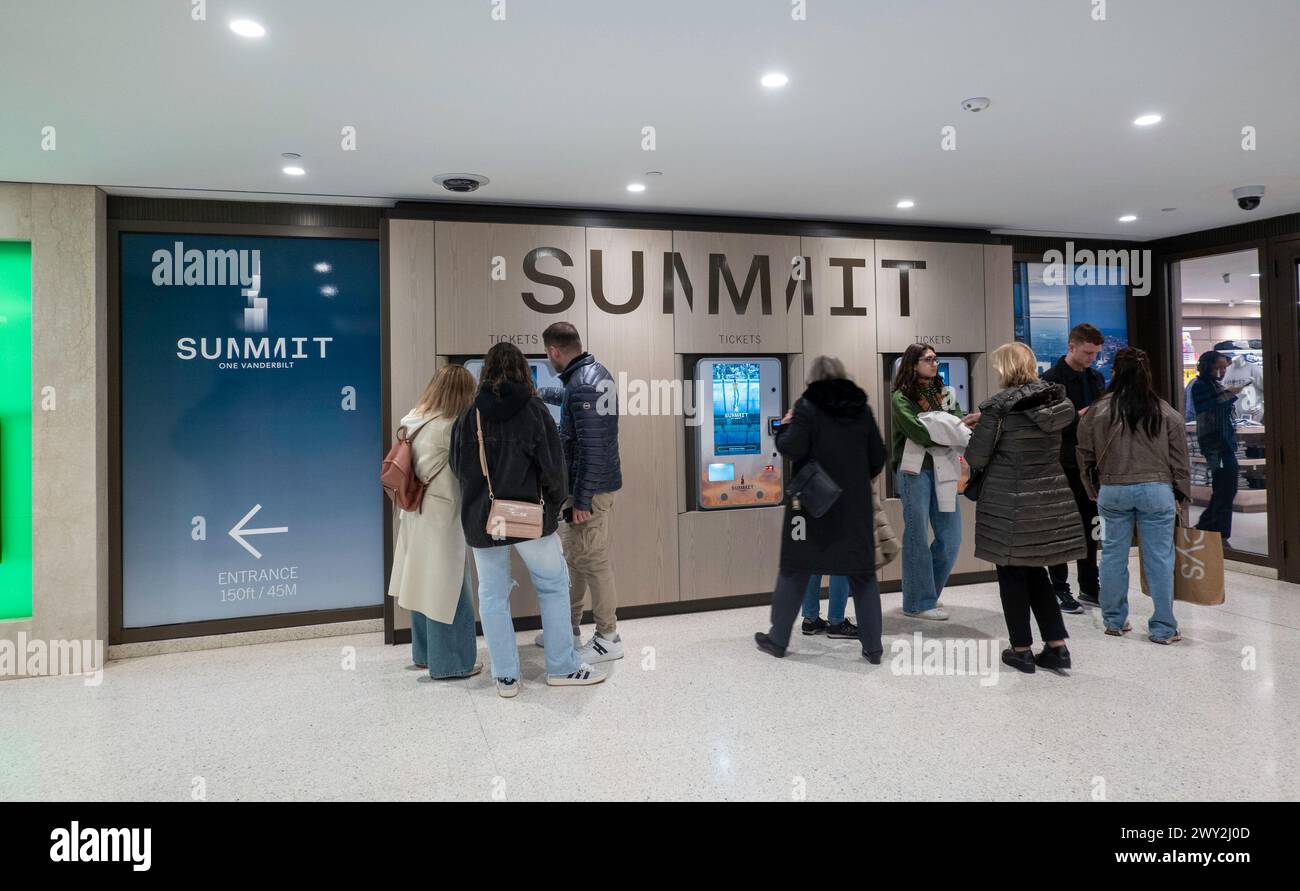 The summit is a sky high observation deck in the super tall, One ...