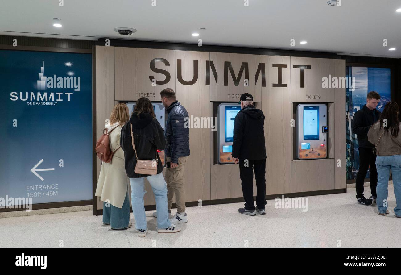 The summit is a sky high observation deck in the super tall, One ...