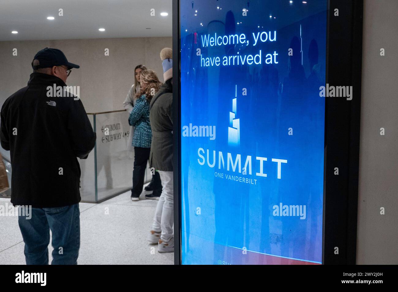 The summit is a sky high observation deck in the super tall, One ...