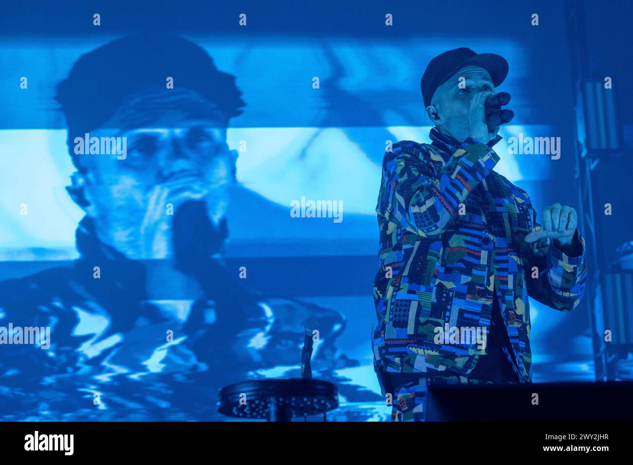 Mantua, Italy. 03rd Apr, 2024. Samuel, pseudonym of Samuel Umberto ...