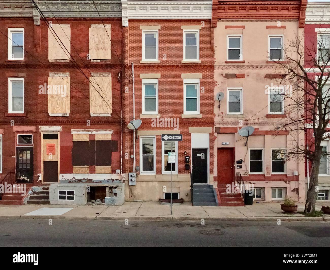 Rowhomes in the 1900 block of West Norris Street in Philadelphia's ...