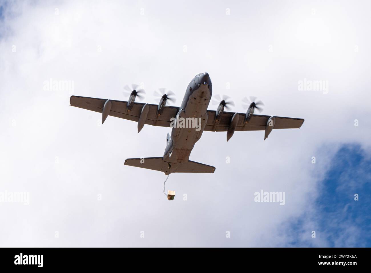 A U.S. Air Force MC-130 Commando II aircraft attending the Advanced ...
