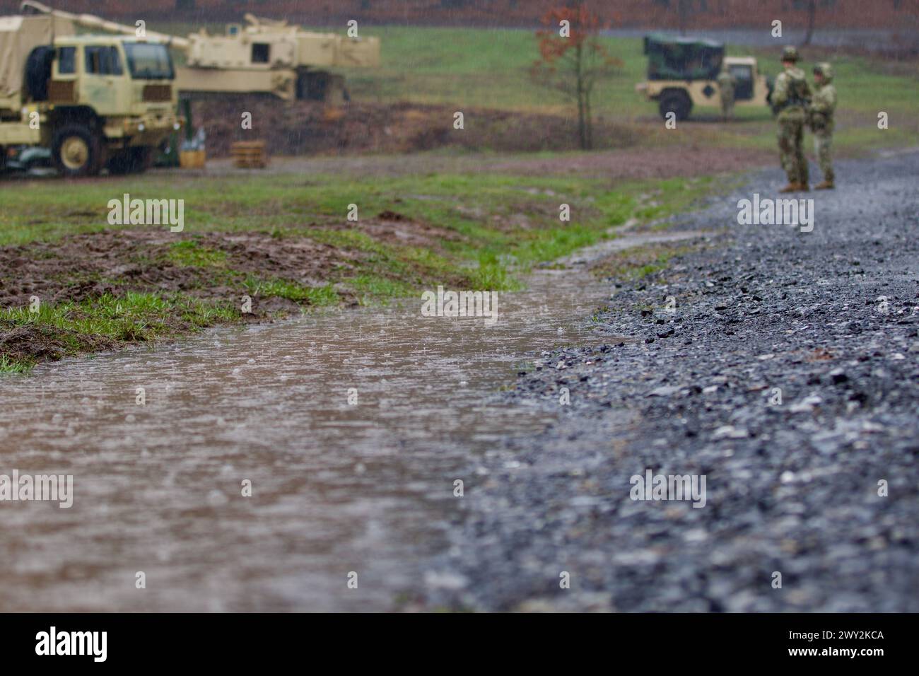 U.S. Soldiers attending the Field Artillery Cannon Section Chief Course ...