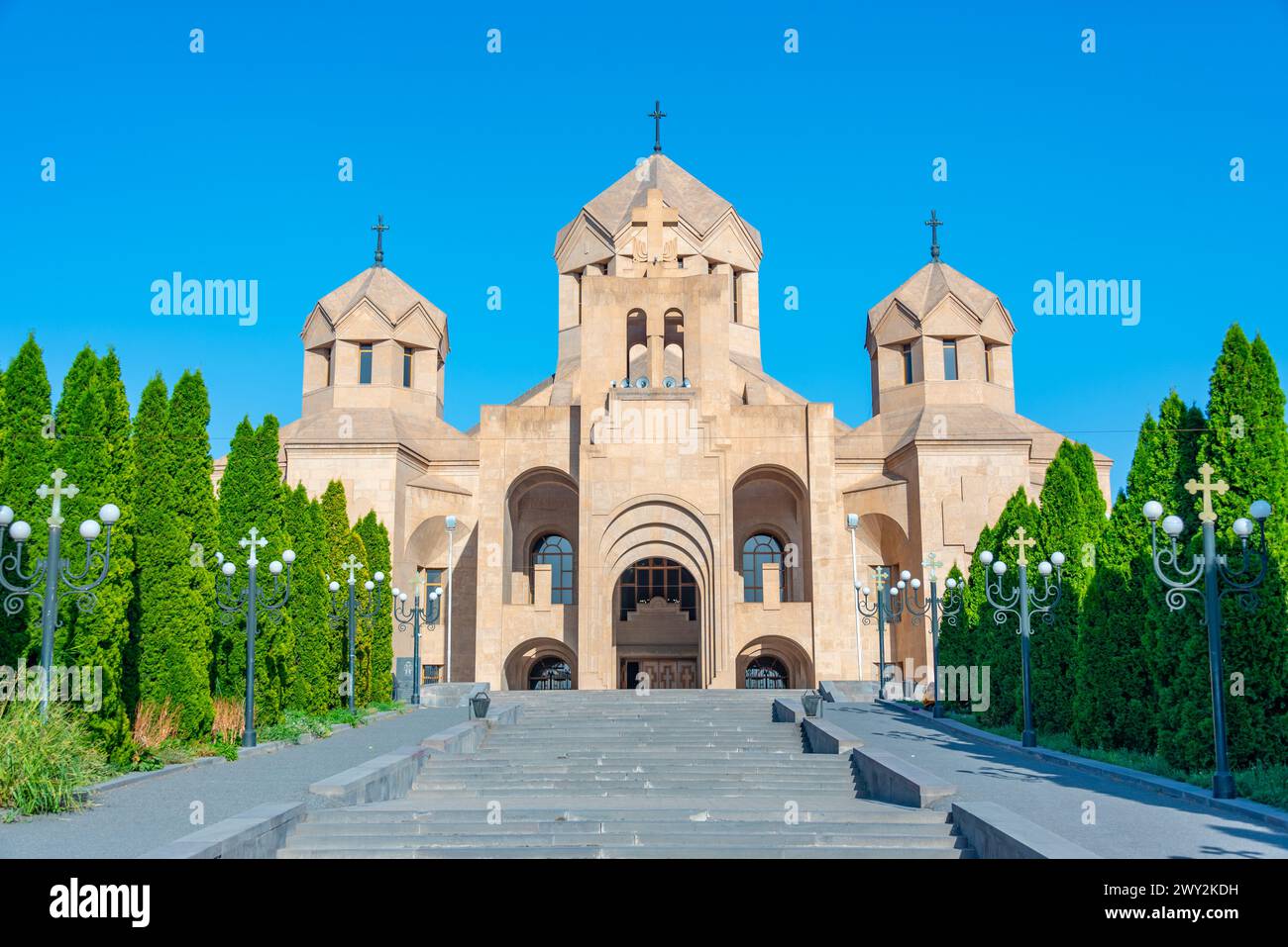 Saint Gregory The Illuminator Cathedral in Yerevan, Armenia Stock Photo - Alamy