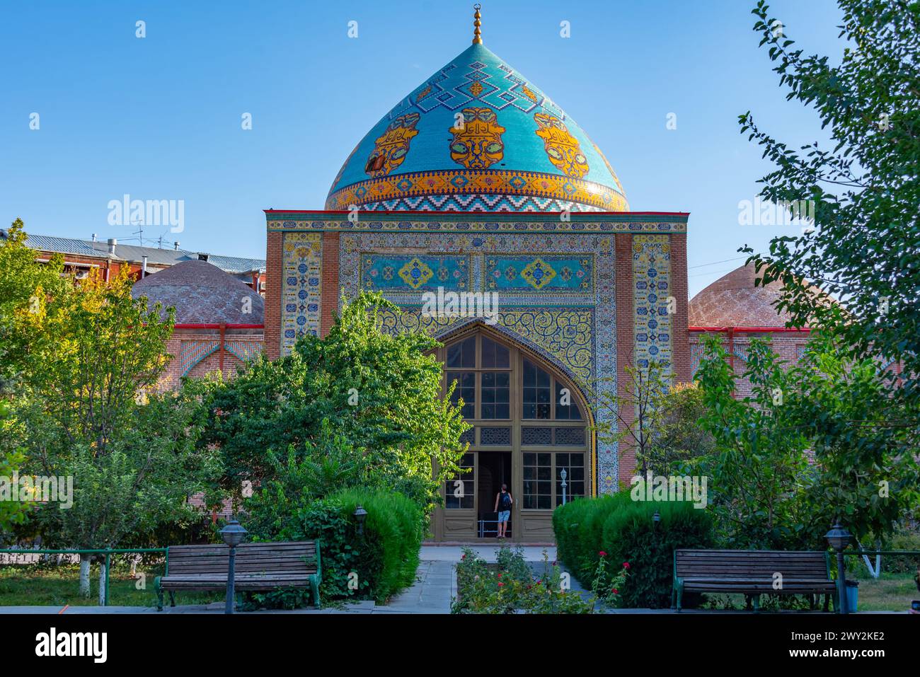 Blue Mosque in Armenian capital Yerevan Stock Photo - Alamy