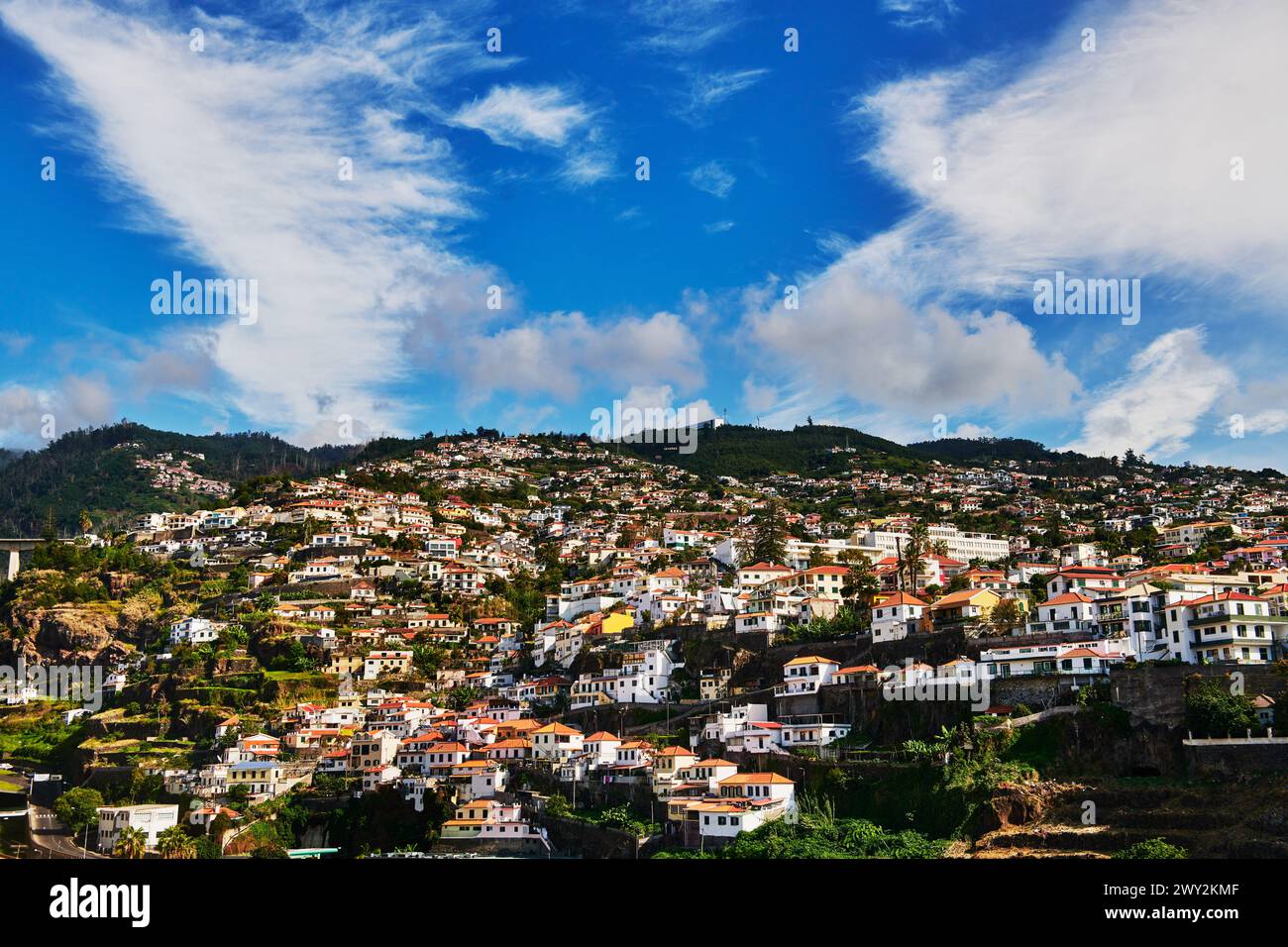 Cityscape of Funchal, Madeira, Portugal, Europe Stock Photo - Alamy