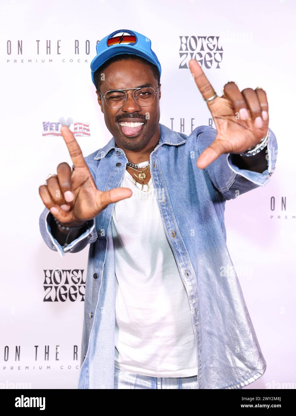 West Hollywood, California, USA. 1st April. 2024. Willie Macc attending ...