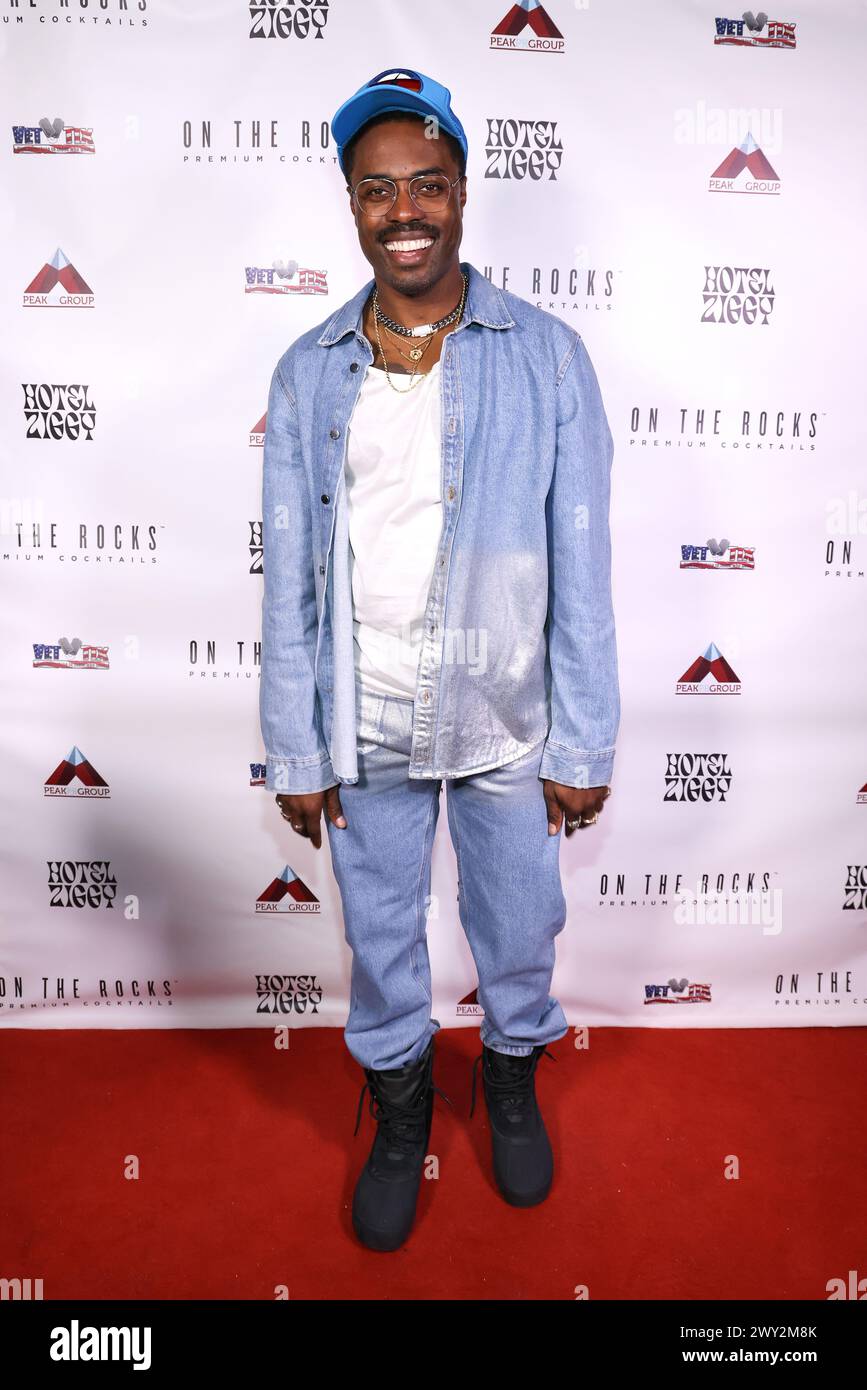 West Hollywood, California, USA. 1st April. 2024. Willie Macc attending ...