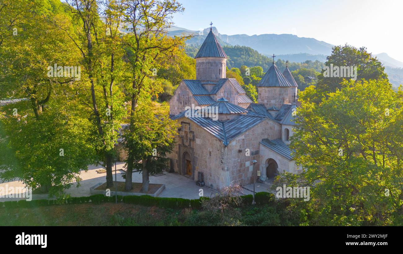 Sunny day at Haghartsin Monastery Complex in Armenia Stock Photo - Alamy