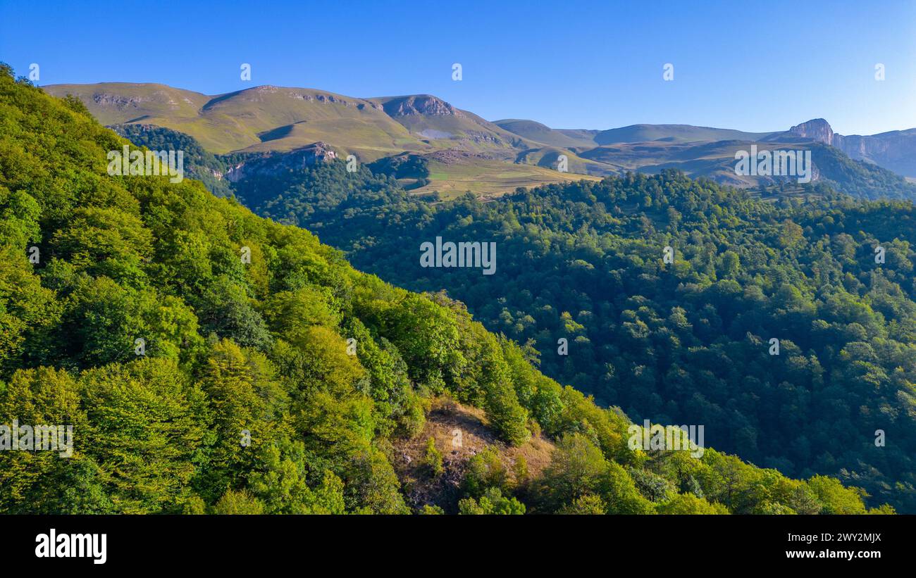 Panorama view of Dilijan national park in Armenia Stock Photo - Alamy