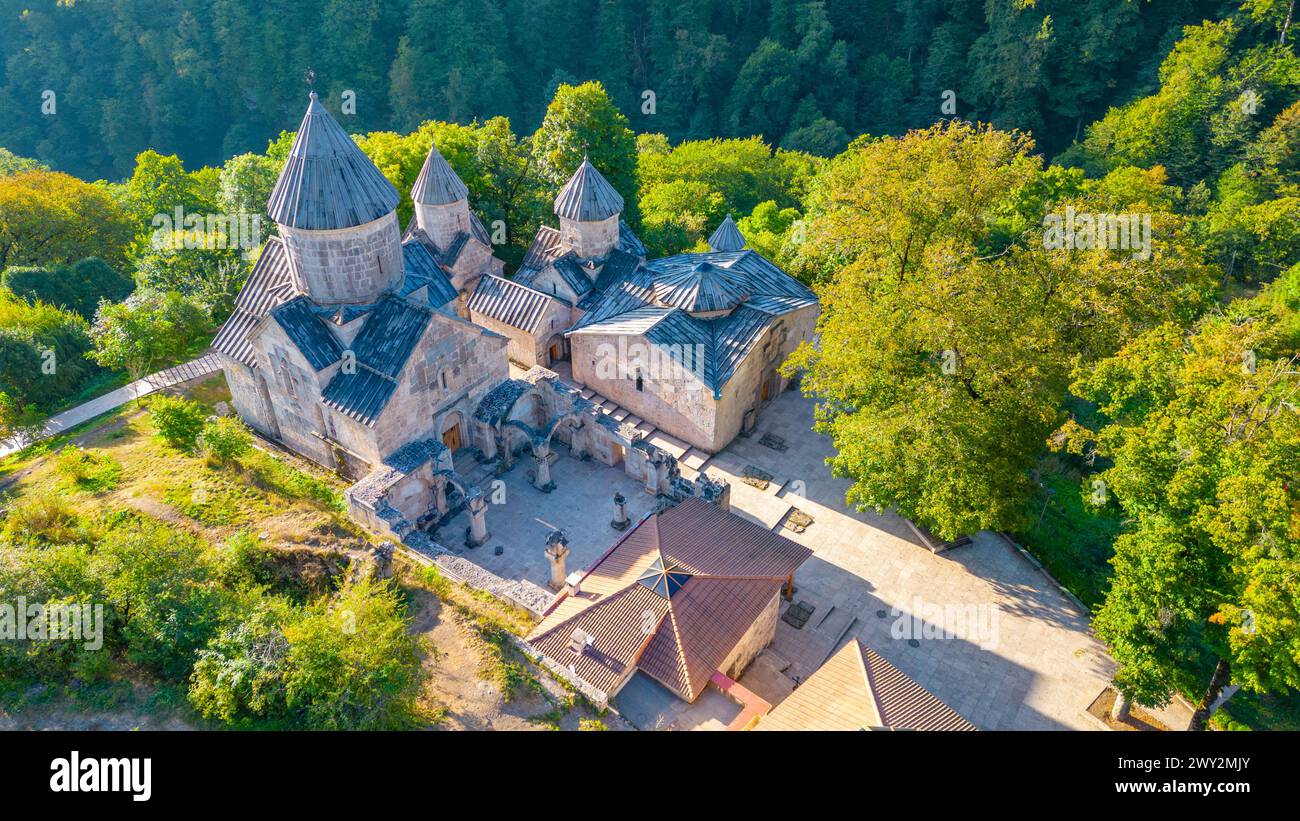 Sunny day at Haghartsin Monastery Complex in Armenia Stock Photo - Alamy