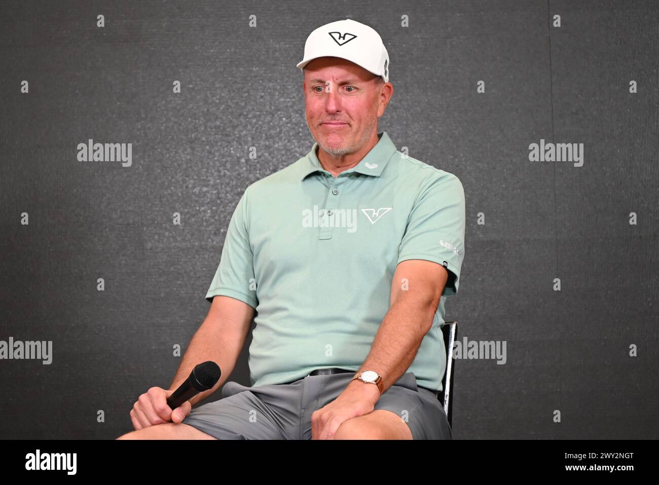 Miami, United States. 03rd Apr, 2024. Captain Jon Rahm of Legion XIII ...