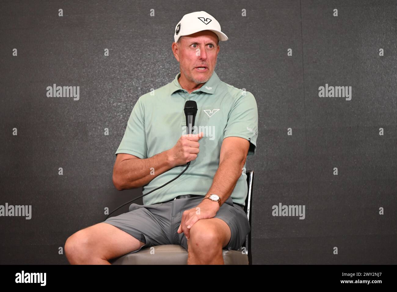 Miami, United States. 03rd Apr, 2024. Captain Jon Rahm of Legion XIII ...