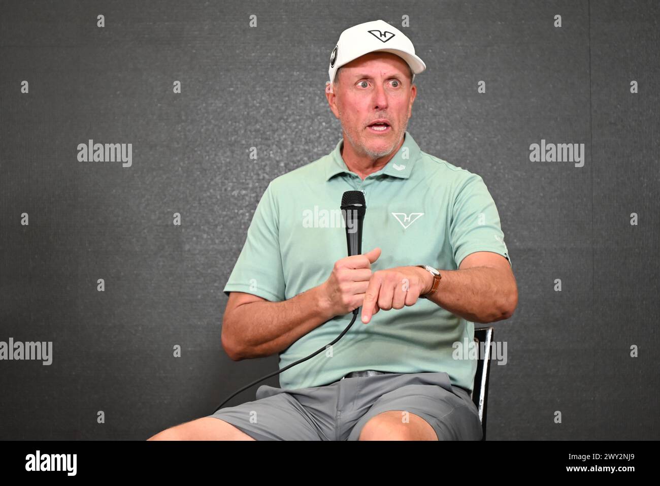 Miami, United States. 03rd Apr, 2024. Captain Jon Rahm of Legion XIII ...