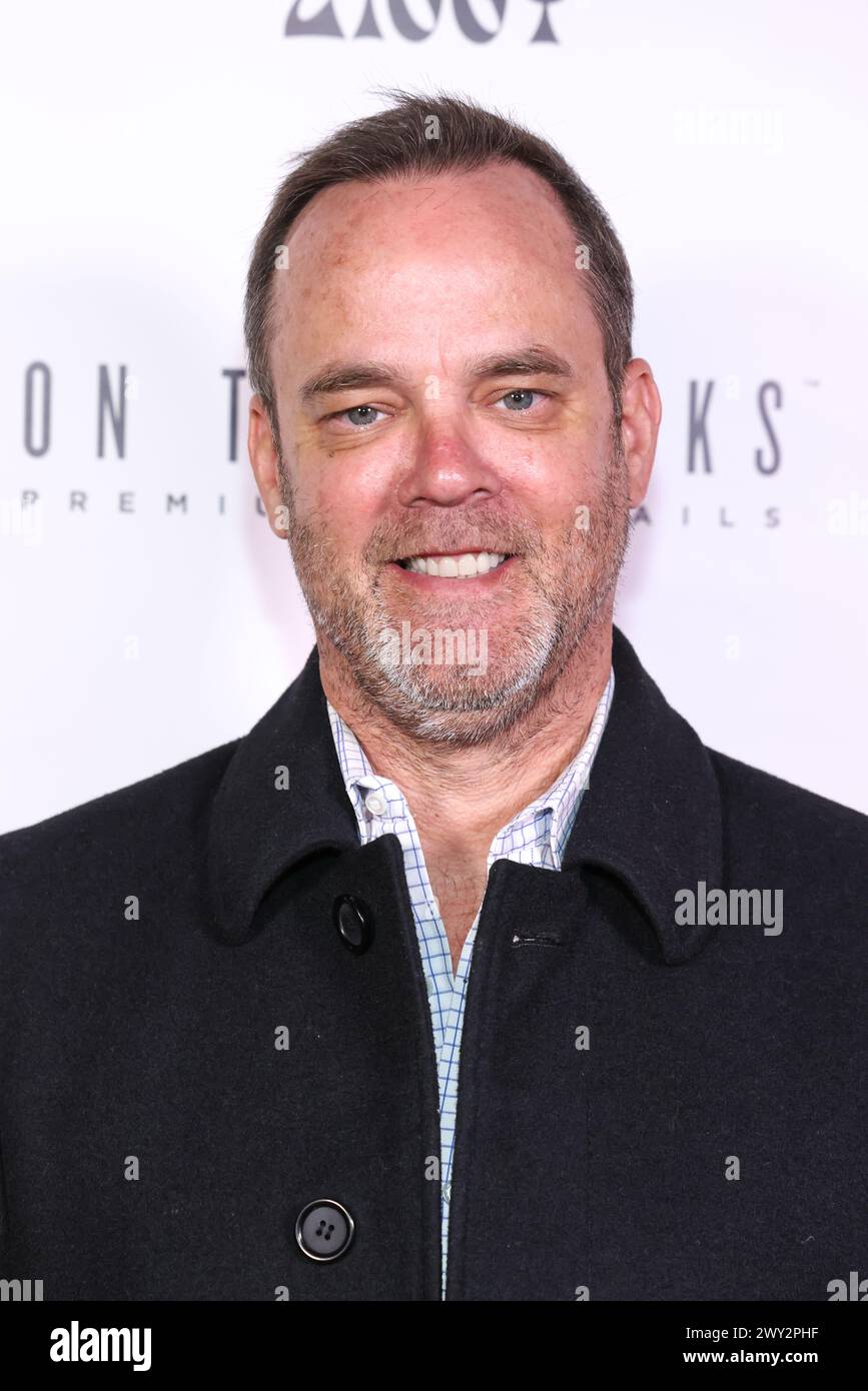 West Hollywood, California, USA. 1st April. 2024. Comedian Greg Baldwin attending Lamborghini ...