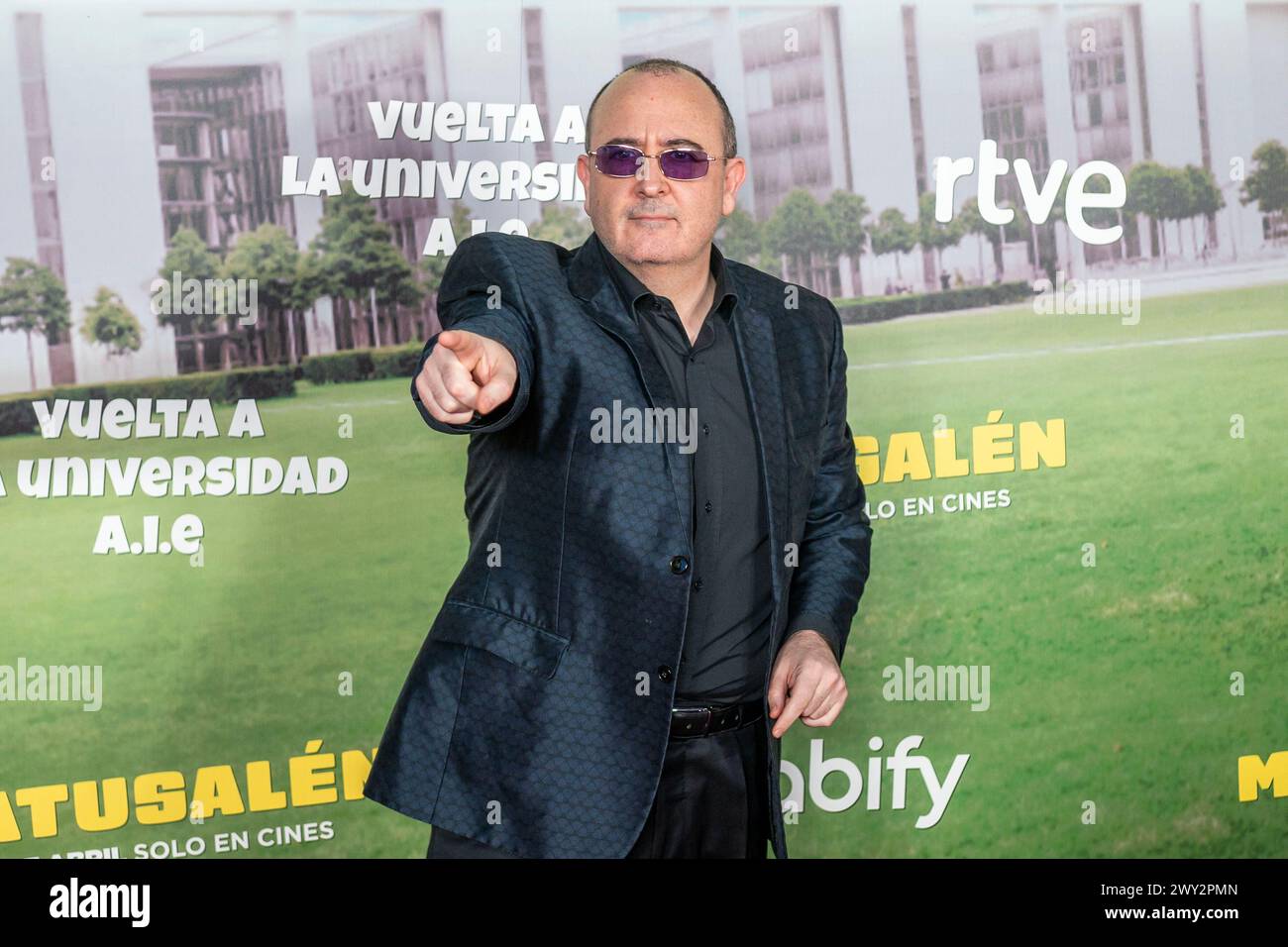 Madrid, Madrid, Spain. 3rd Apr, 2024. CARLOS ARECES, is a Spanish actor ...