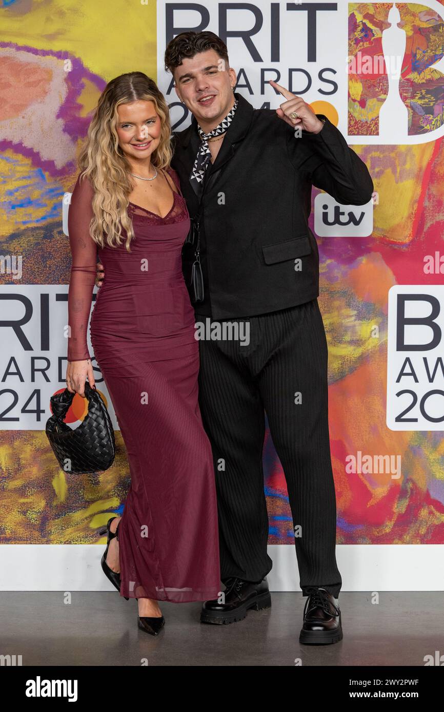 Celebs attend the Brit Awards 2024 at the O2 Featuring: Anna Maynard ...