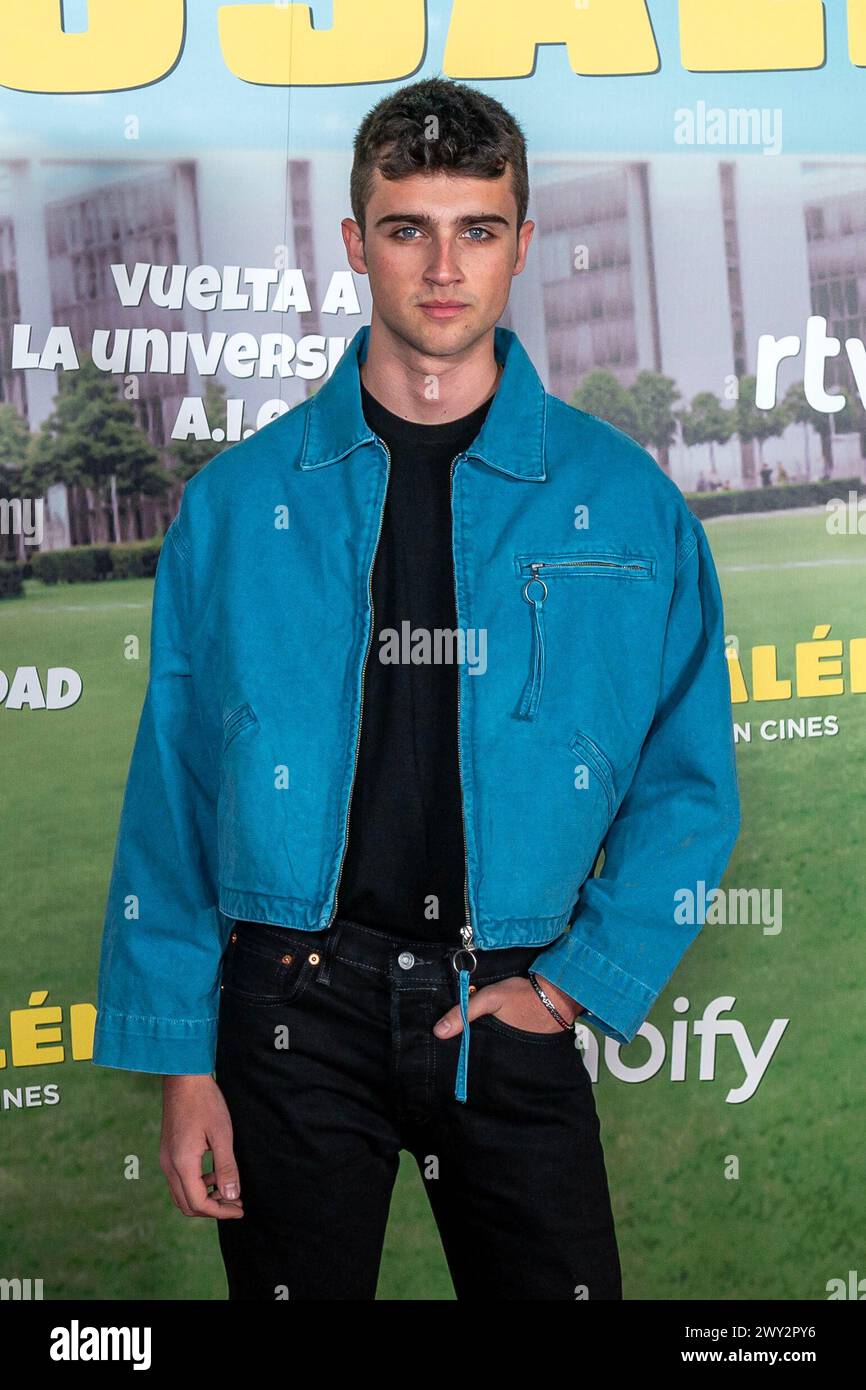 Madrid, Madrid, Spain. 3rd Apr, 2024. MÃ Â XIMO PASTOR, is a Spanish ...