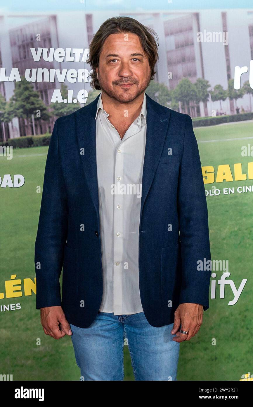 Madrid, Madrid, Spain. 3rd Apr, 2024. ENRIQUE ARCE, is a Spanish actor ...