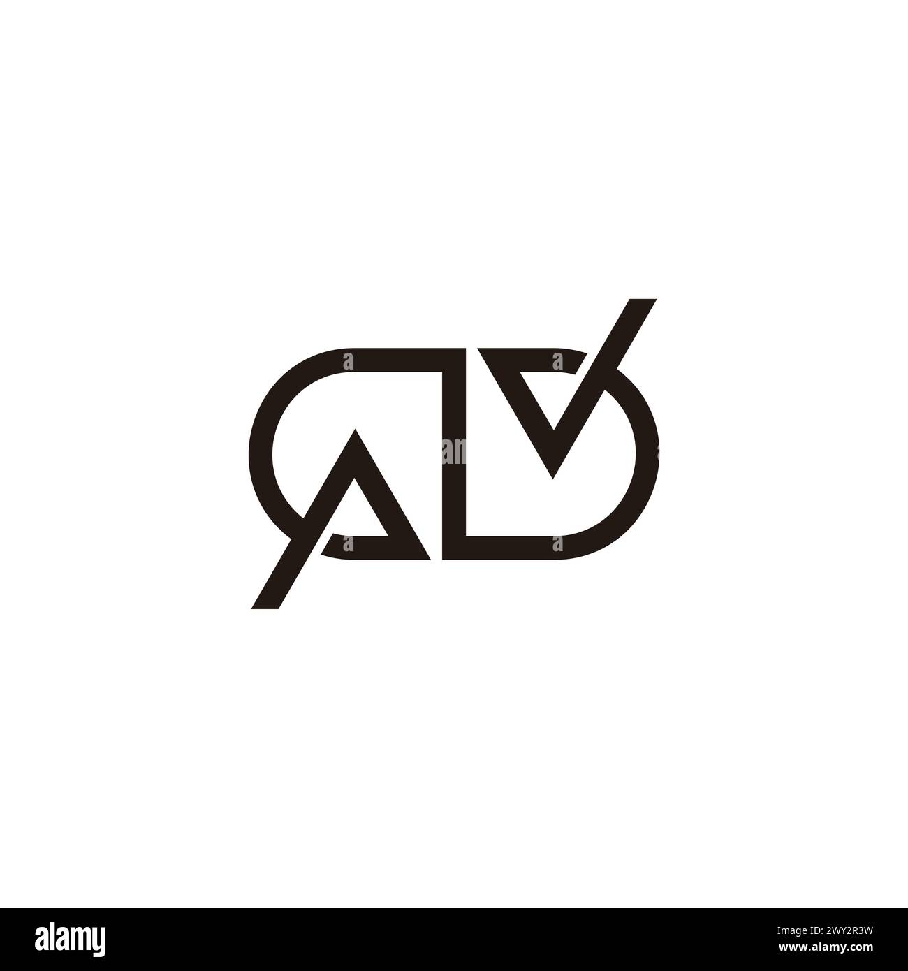 triangles capsule medicine check mark abstract logo vector Stock Vector ...