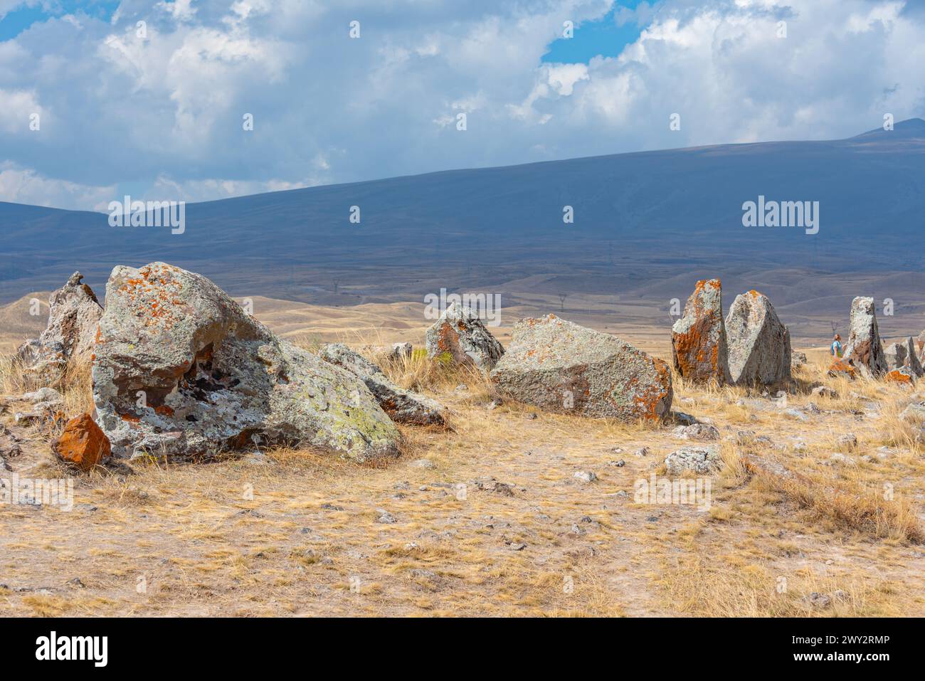 Zorats Karer aka Karahunj ancient sanctuary in Armenia Stock Photo - Alamy