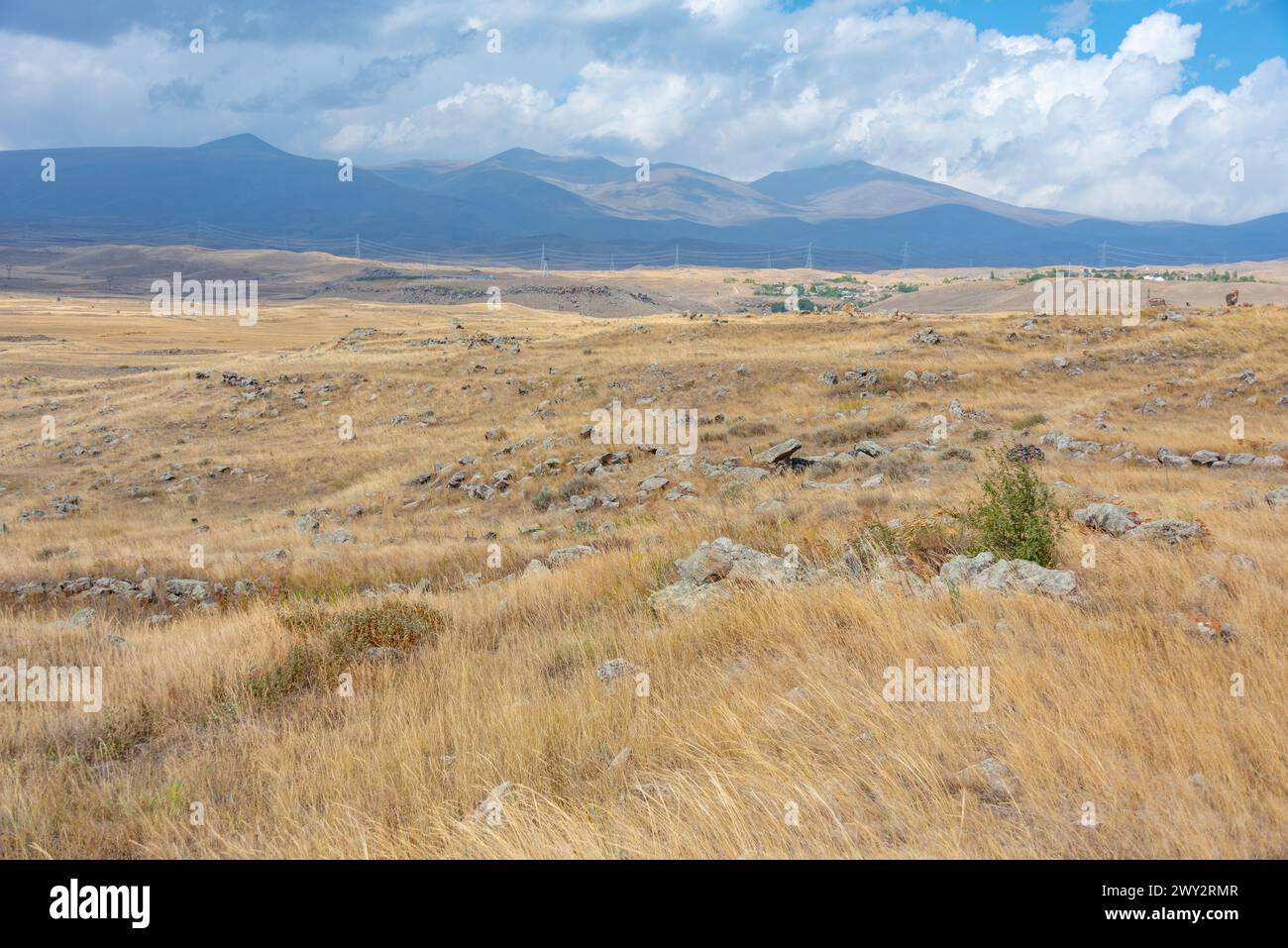 Zorats Karer aka Karahunj ancient sanctuary in Armenia Stock Photo - Alamy