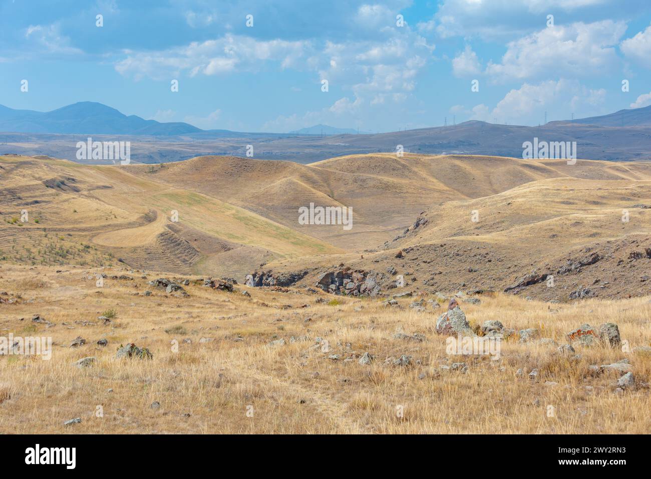 Zorats Karer aka Karahunj ancient sanctuary in Armenia Stock Photo - Alamy