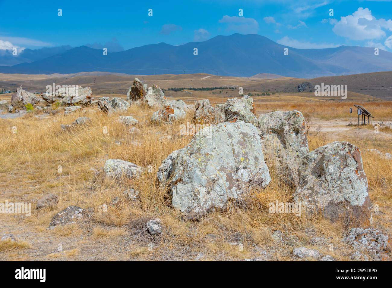 Zorats Karer aka Karahunj ancient sanctuary in Armenia Stock Photo - Alamy