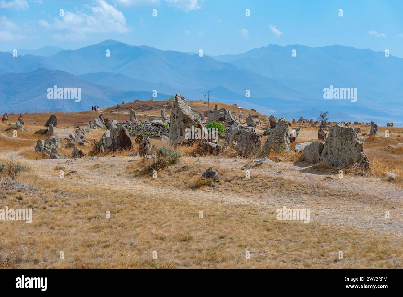 Zorats Karer aka Karahunj ancient sanctuary in Armenia Stock Photo - Alamy