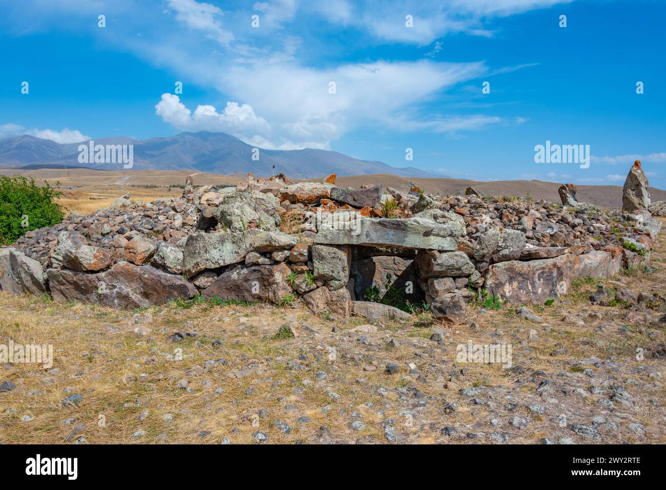 Zorats Karer aka Karahunj ancient sanctuary in Armenia Stock Photo - Alamy