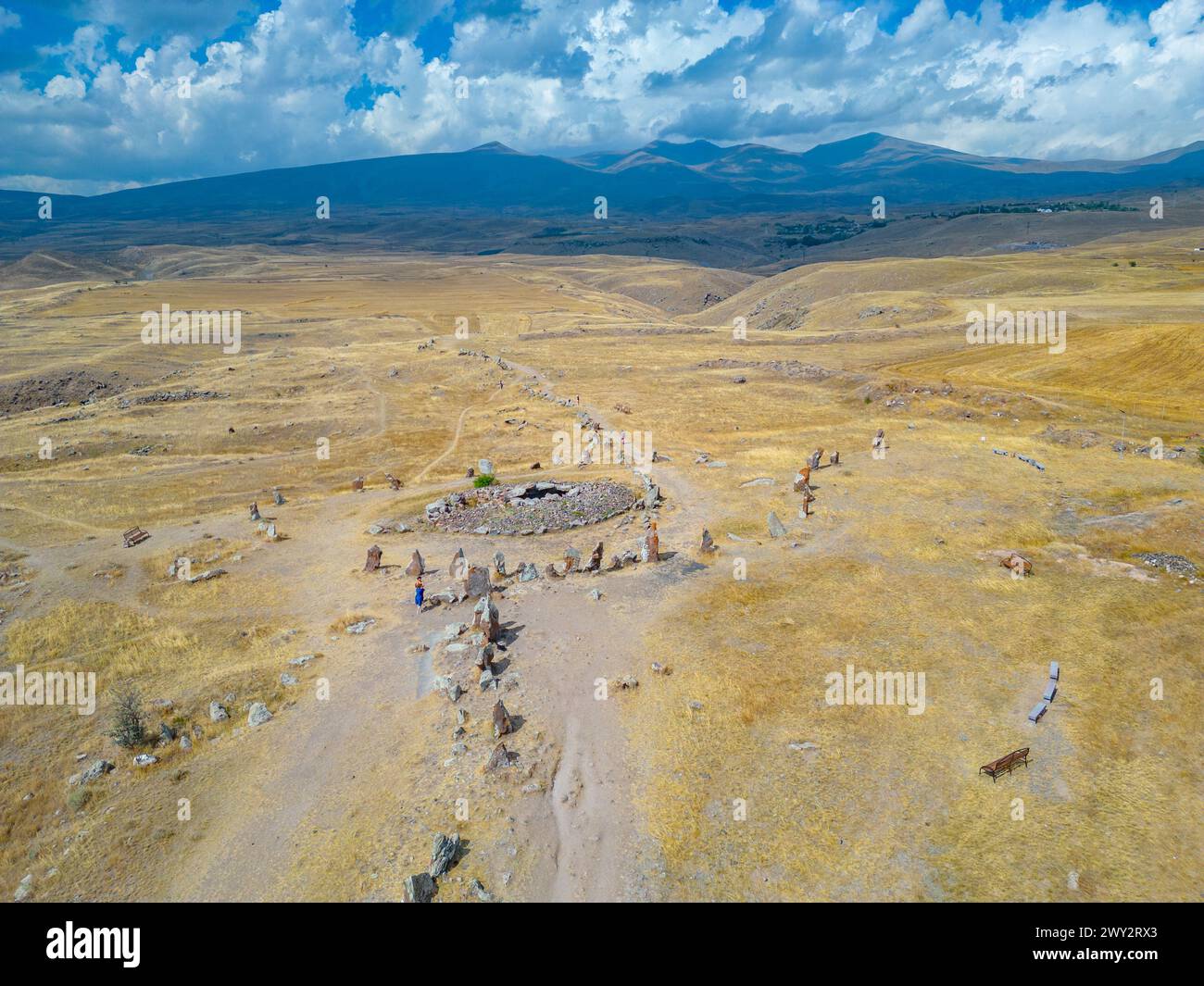 Zorats Karer aka Karahunj ancient sanctuary in Armenia Stock Photo - Alamy