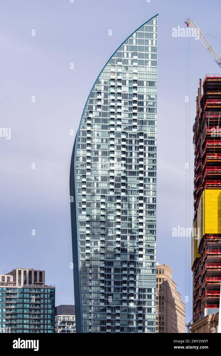 L tower toronto construction hi-res stock photography and images - Alamy