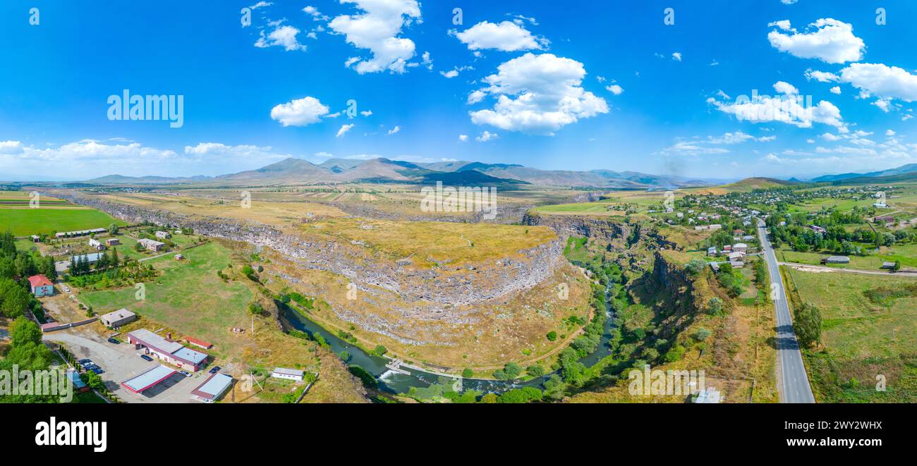 Summer day at Lori castle in Armenia Stock Photo - Alamy