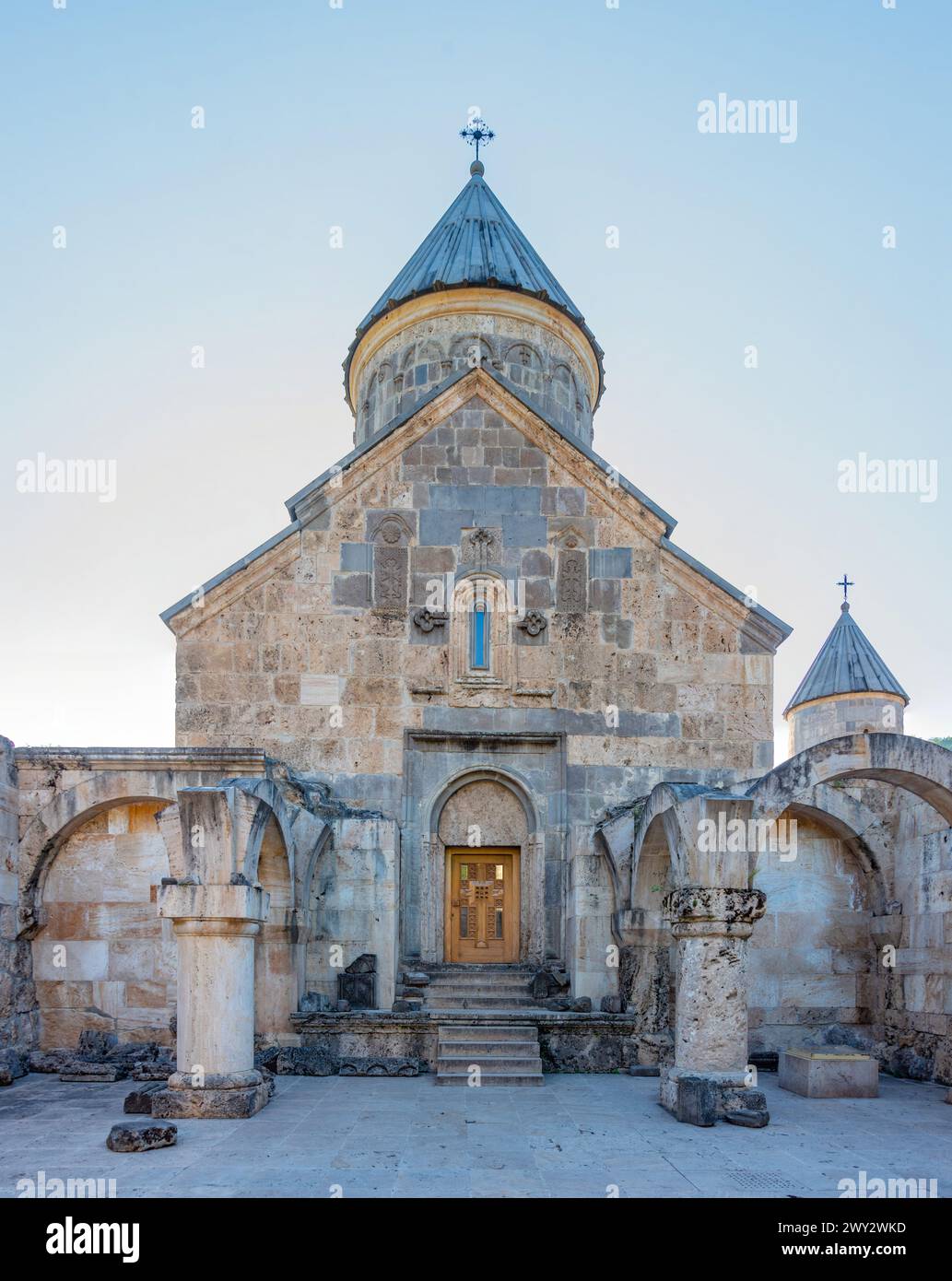 Sunny day at Haghartsin Monastery Complex in Armenia Stock Photo - Alamy