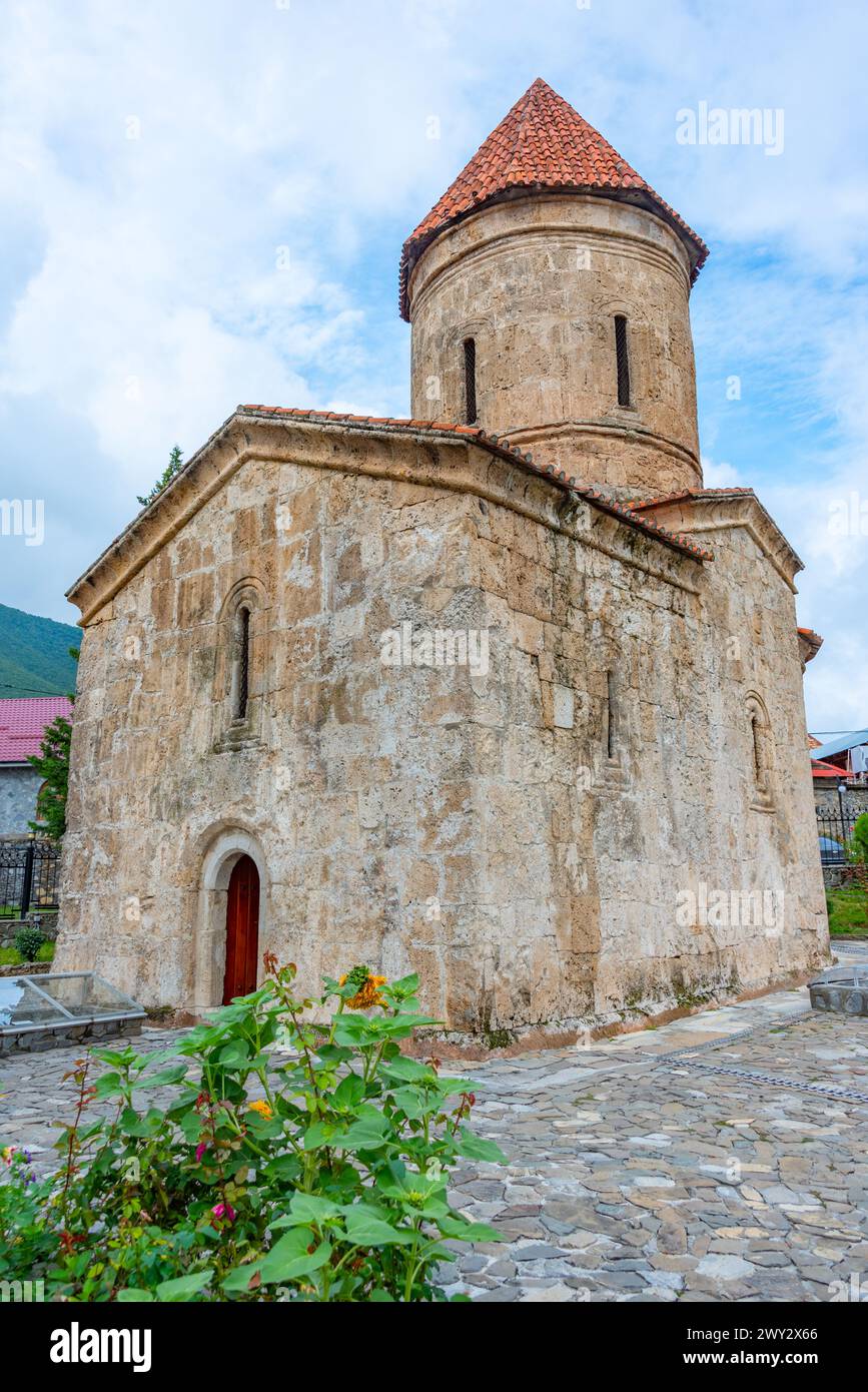 Kish Albanian Temple in Azerbaijan Stock Photo - Alamy