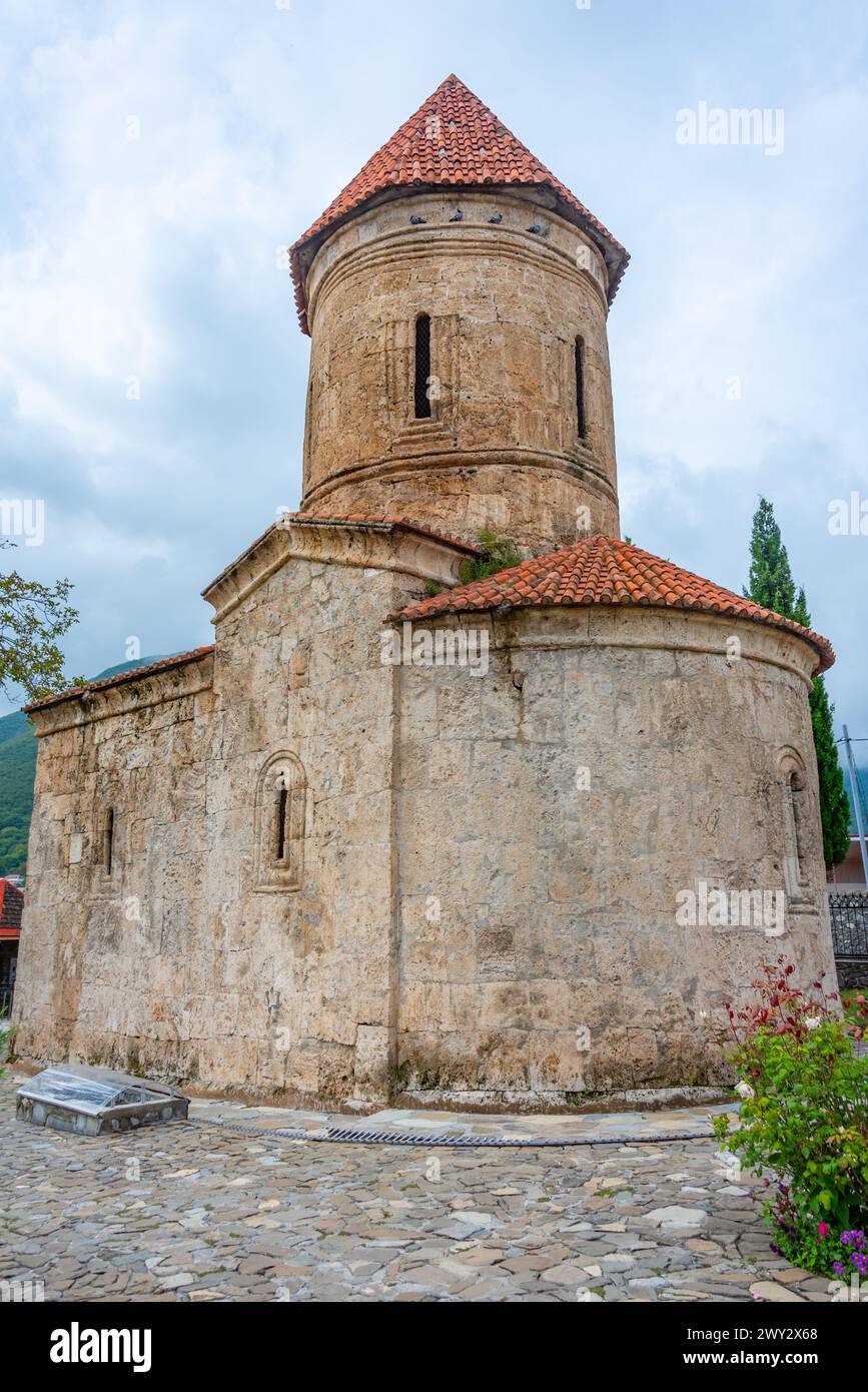 Kish Albanian Temple in Azerbaijan Stock Photo - Alamy