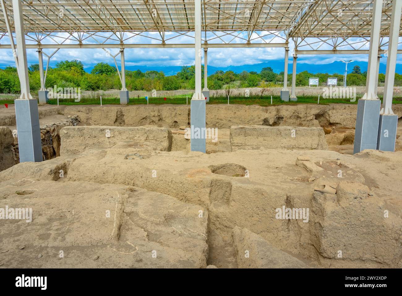 The ruins of the ancient city Gabala in Azerbaijan Stock Photo - Alamy