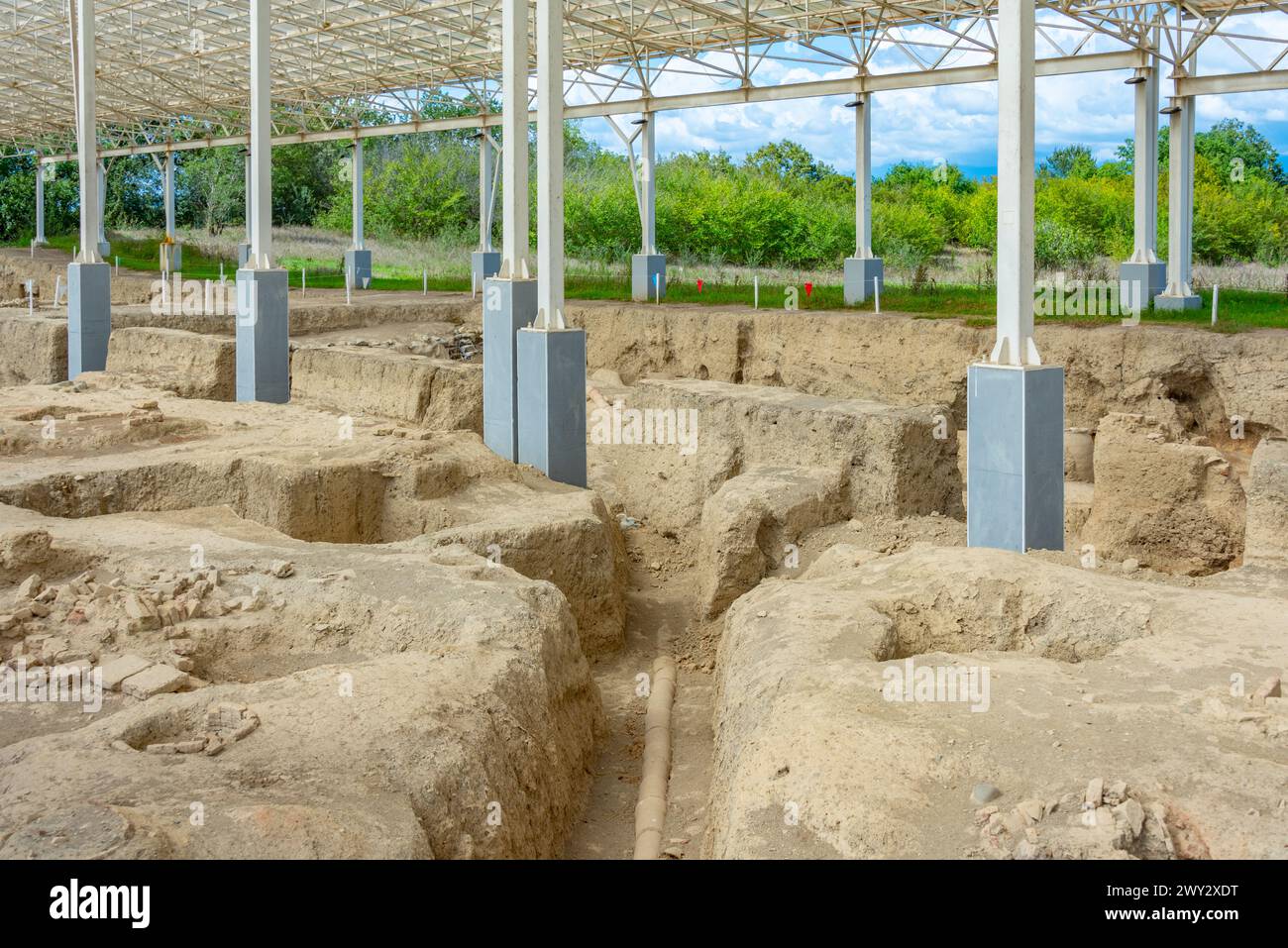 The ruins of the ancient city Gabala in Azerbaijan Stock Photo - Alamy