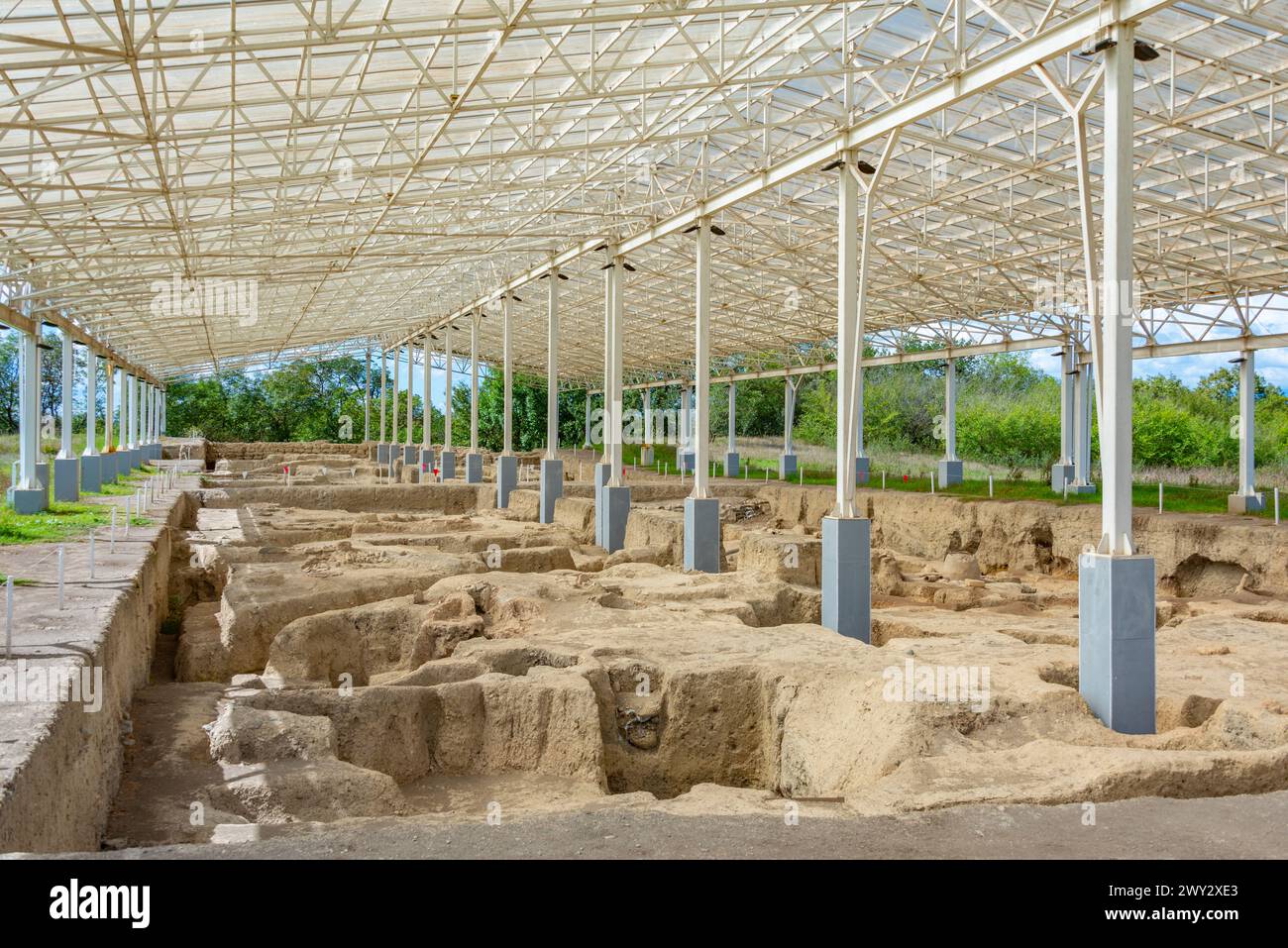The ruins of the ancient city Gabala in Azerbaijan Stock Photo - Alamy