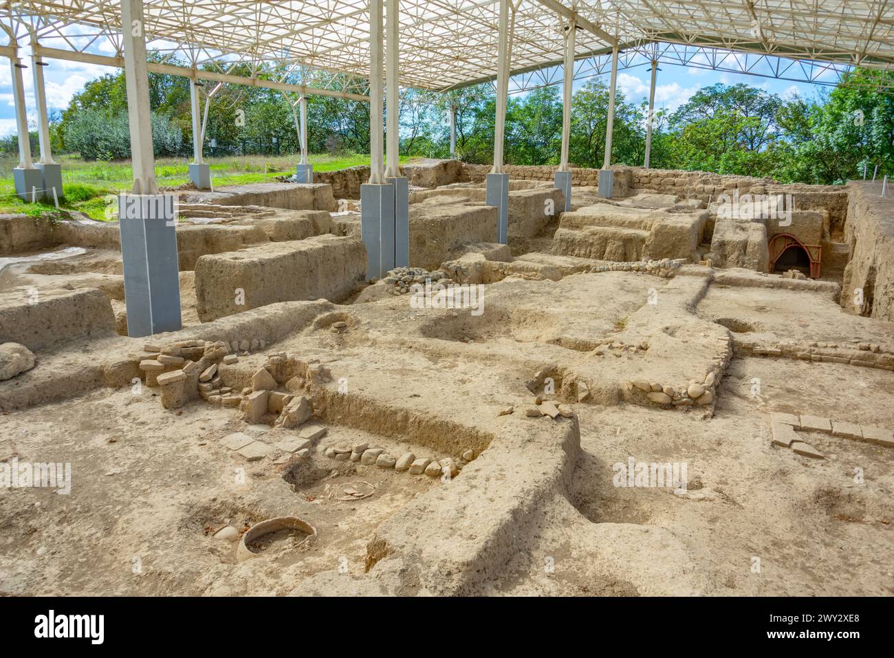 The ruins of the ancient city Gabala in Azerbaijan Stock Photo - Alamy