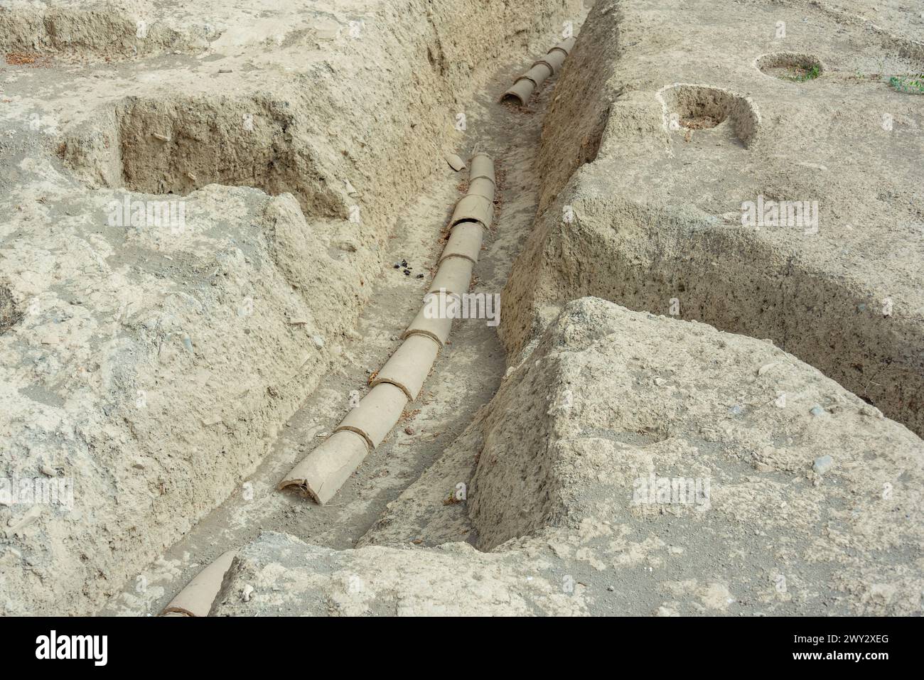 The ruins of the ancient city Gabala in Azerbaijan Stock Photo - Alamy