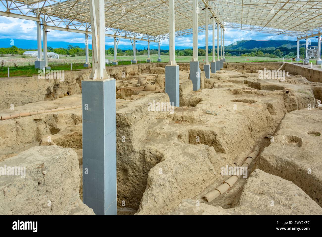 The ruins of the ancient city Gabala in Azerbaijan Stock Photo - Alamy