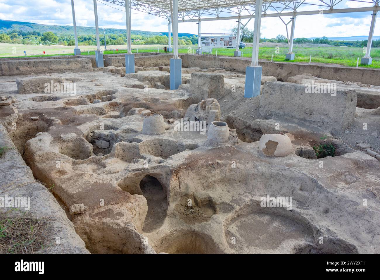 The ruins of the ancient city Gabala in Azerbaijan Stock Photo - Alamy